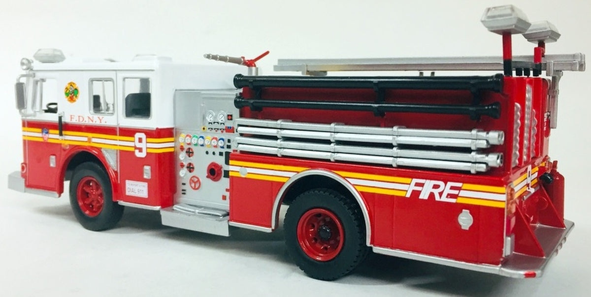 FDNY Seagrave Fire Truck Pumper Toy Truck Replica